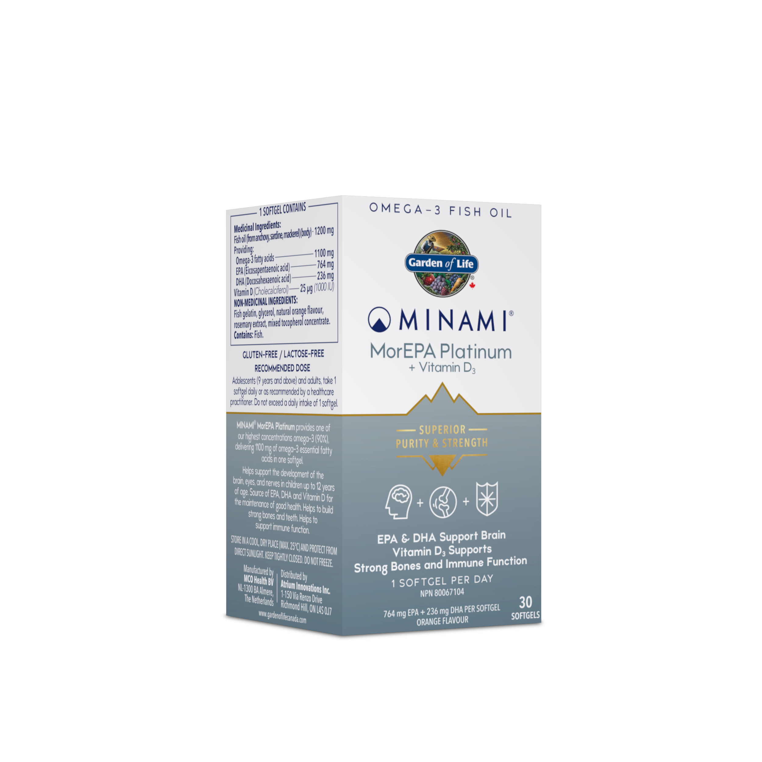 MorEPA(R) Platinum Omega-3 1100 mg | Minami| Free Ship $75 – Garden of ...