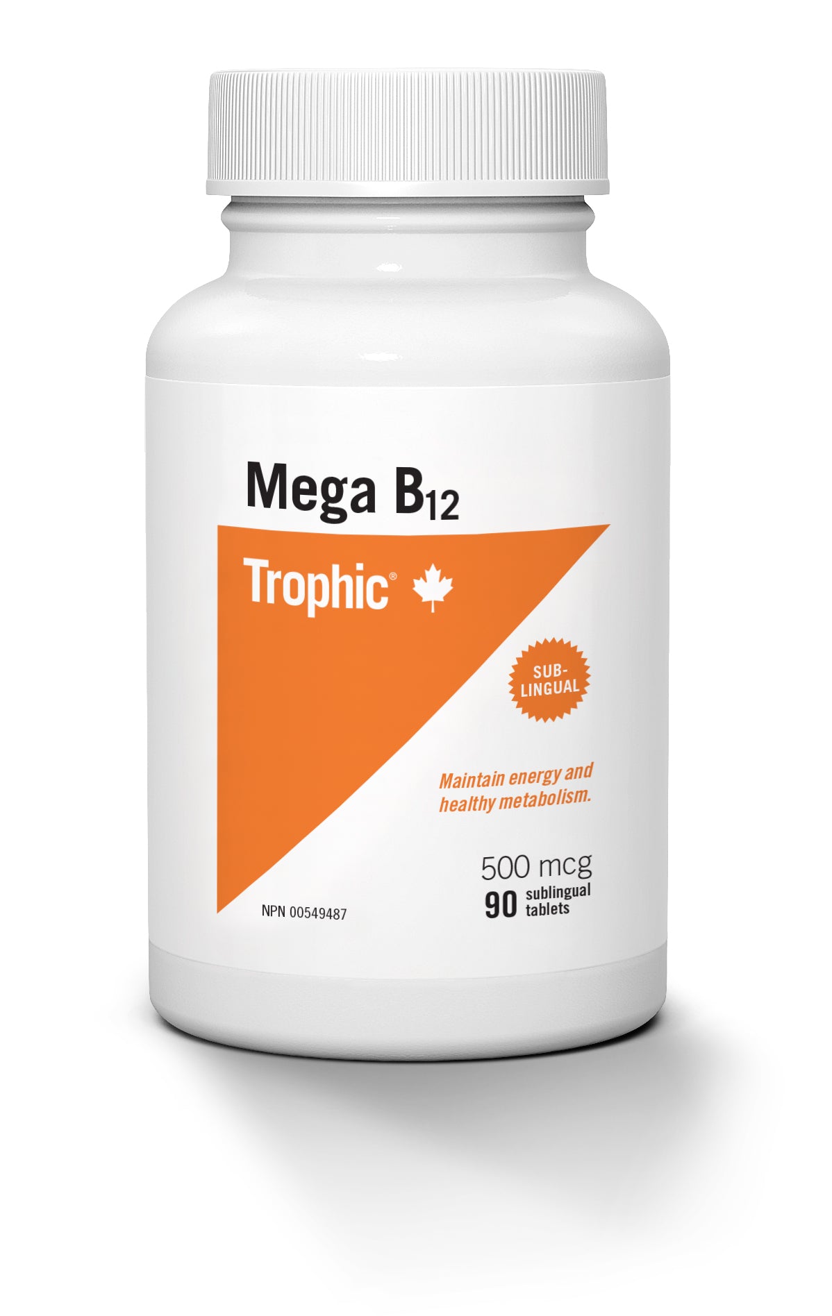 Mega B12 (Yeast Free) |Trophic | Free Ship $75 – Garden of Life Canada