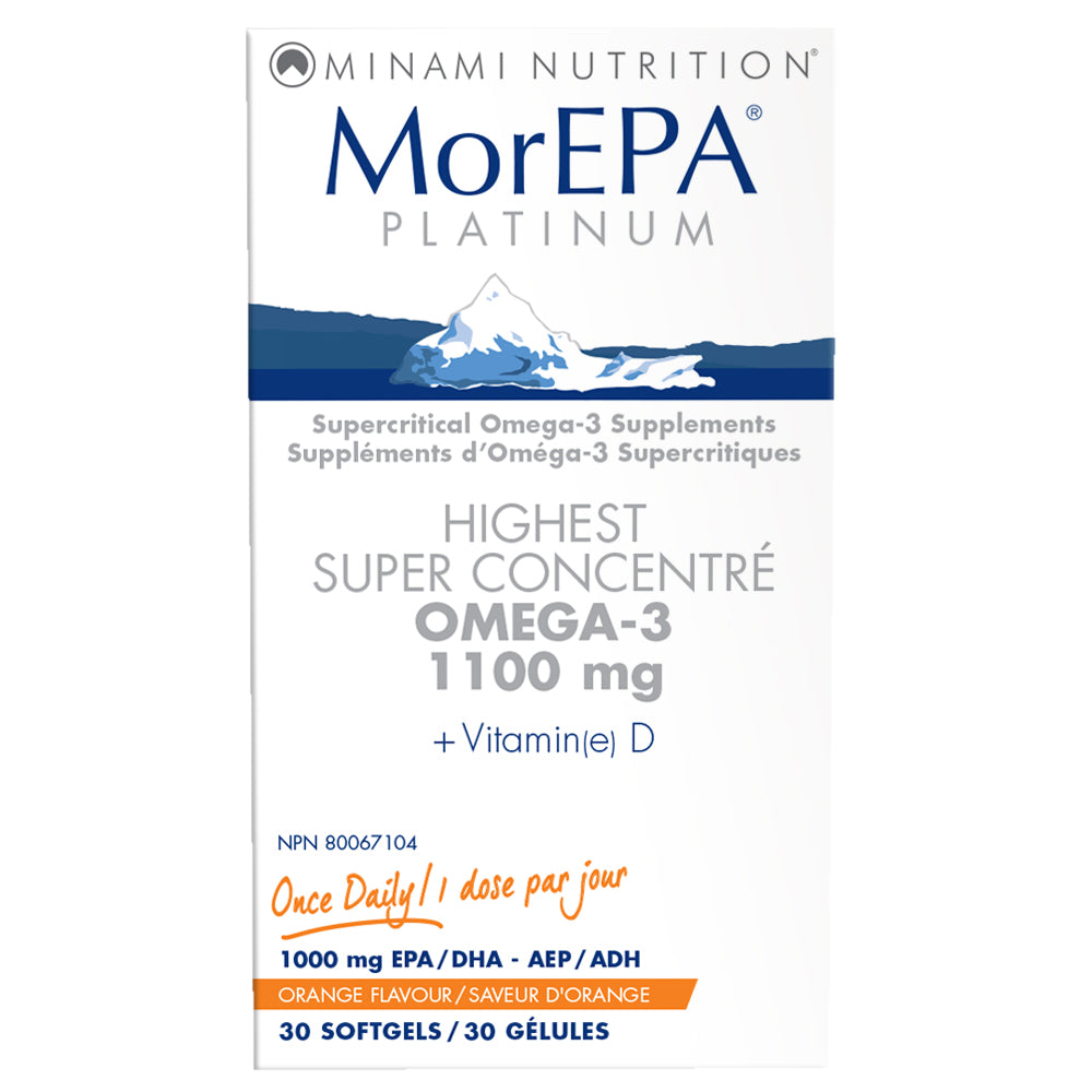 MorEPA(R) Platinum Omega-3 1100 mg | Minami| Free Ship $75 – Garden of ...